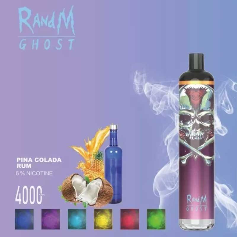 RandM Ghost Disposable Vape 4000 embusan - copvape.com